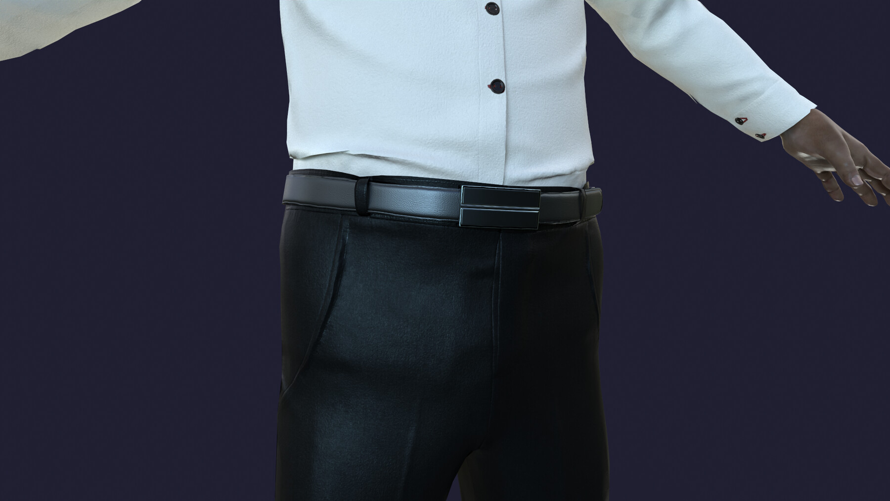 ArtStation - Office man with realtime hair UE4 ready to use | Game Assets