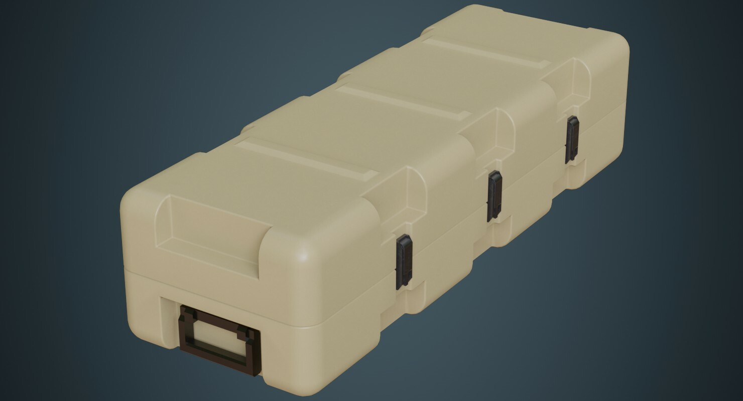 ArtStation - Military Case 3A | Game Assets