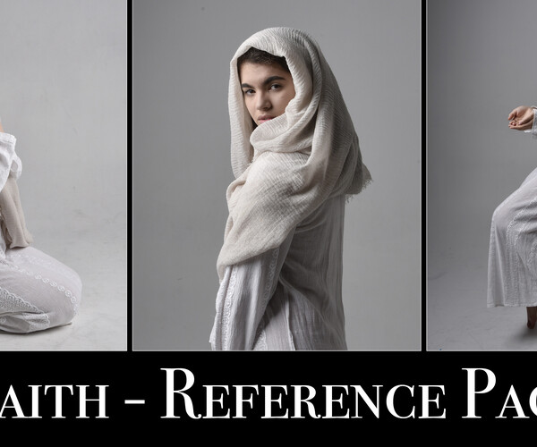 ArtStation - x131 Faith - Pose Reference Pack | Resources