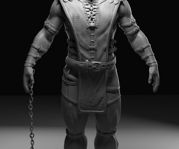 ArtStation - Scorpion Mortal Kombat model 3D model | Resources