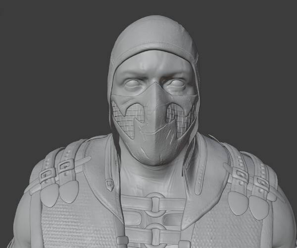 ArtStation - Scorpion Mortal Kombat model 3D model | Resources