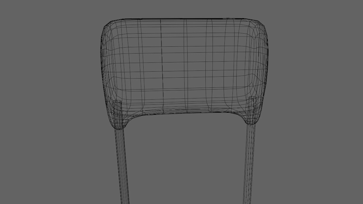 ArtStation - Polyester Capacitor - Electronic parts Low-poly 3D model ...