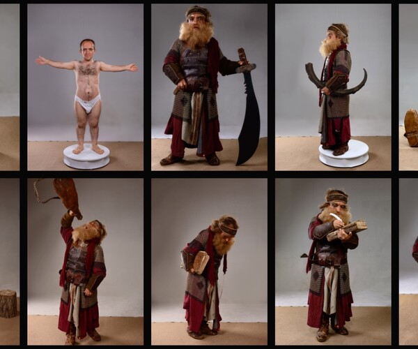 ArtStation - Dwarf Reference pictures | Resources