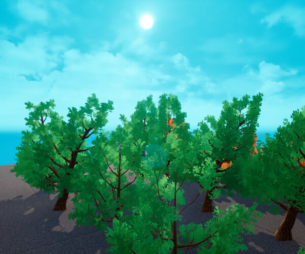ArtStation - 100 Stylized Trees [Unreal Engine 4] | Game Assets