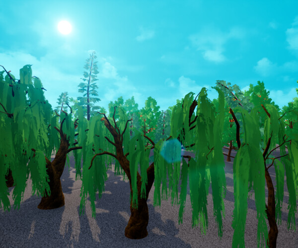 ArtStation - 100 Stylized Trees [Unreal Engine 4] | Game Assets