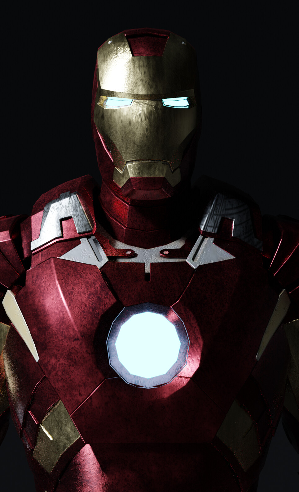ArtStation - Iron Man MK-7 Armour from The Avengers 2012 - 3D Model ...