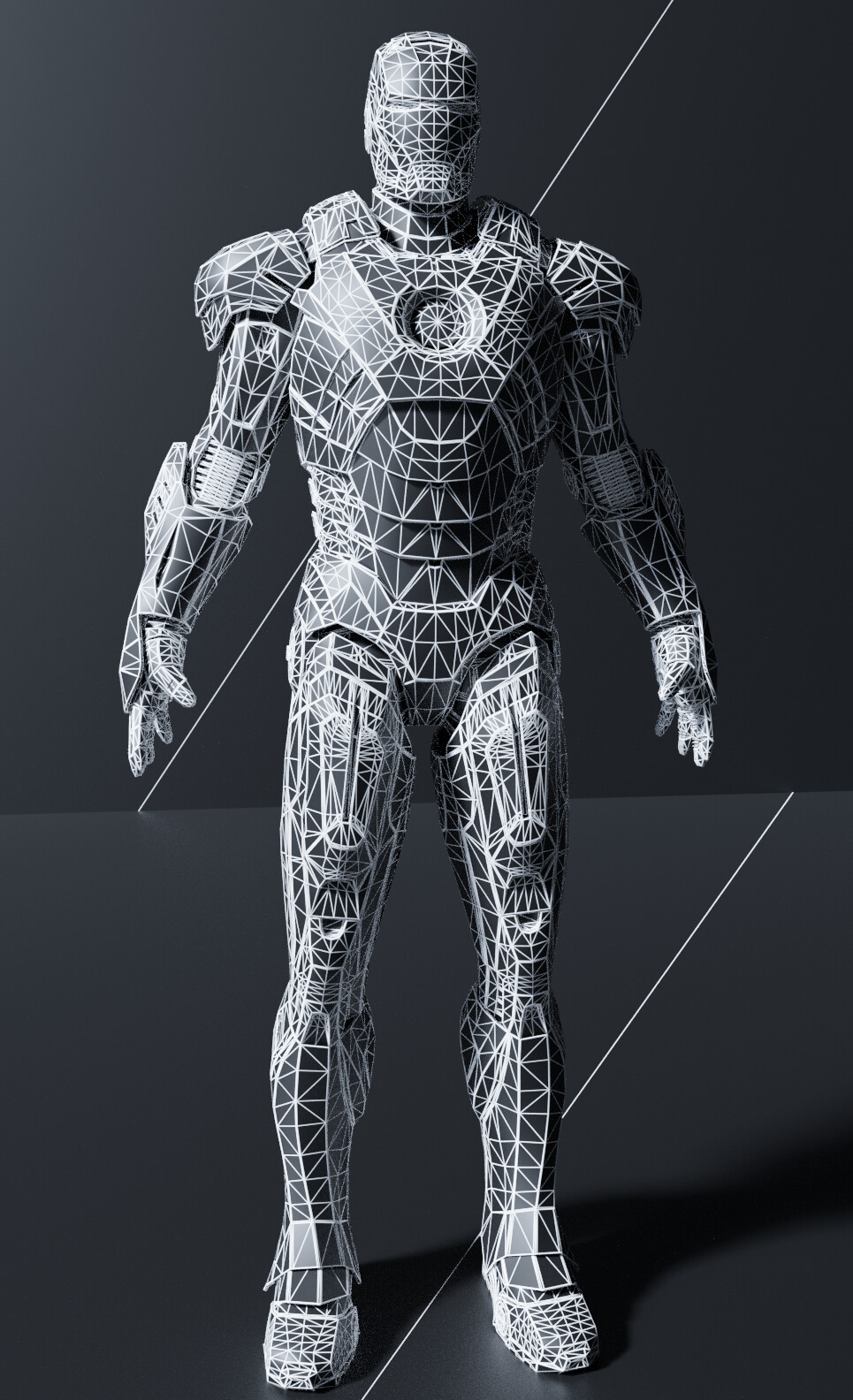 ArtStation - Iron Man MK-7 Armour from The Avengers 2012 - 3D Model ...