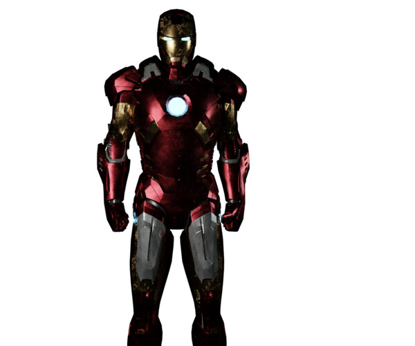 ArtStation - Iron Man MK-7 Armour from The Avengers 2012 - 3D Model ...