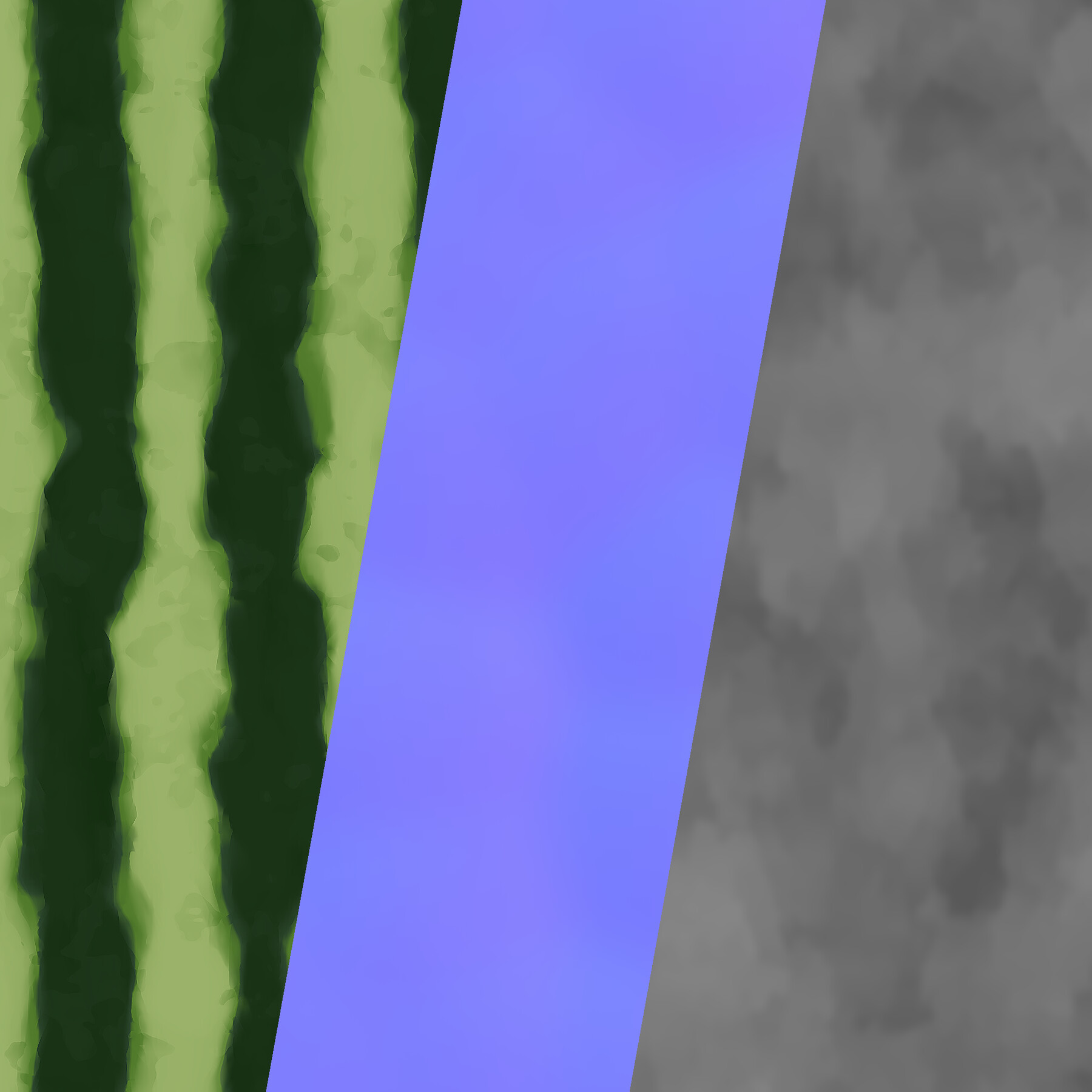 ArtStation - Stylized Watermelon - Substance Designer | Game Assets