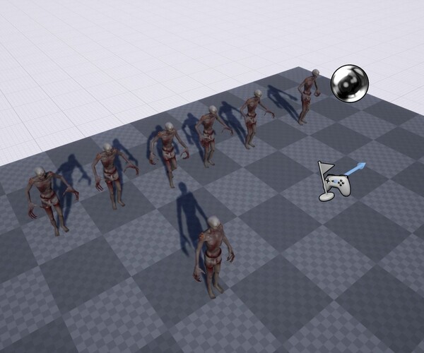 ArtStation - Zombie | Game Assets