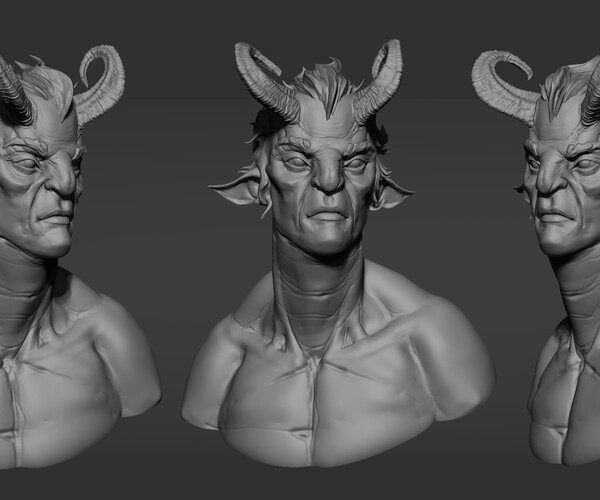 ArtStation - Satyr - ready for 3d printing | Resources