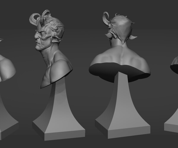 ArtStation - Satyr - ready for 3d printing | Resources