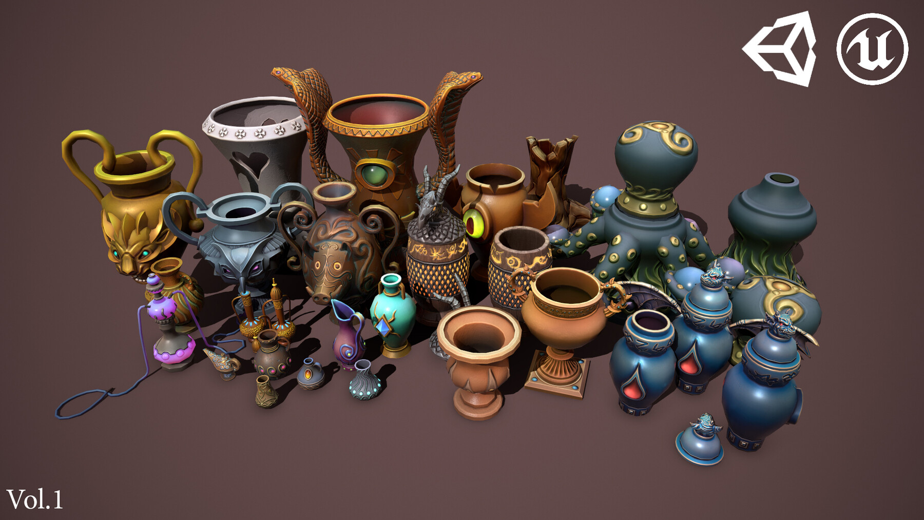 ArtStation - Fantasy props collection | Game Assets