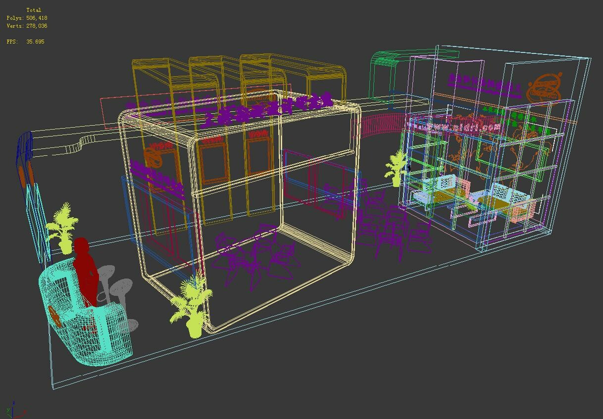 ArtStation - Exhibition - Area -5X12-3DMAX2009-50 | Resources
