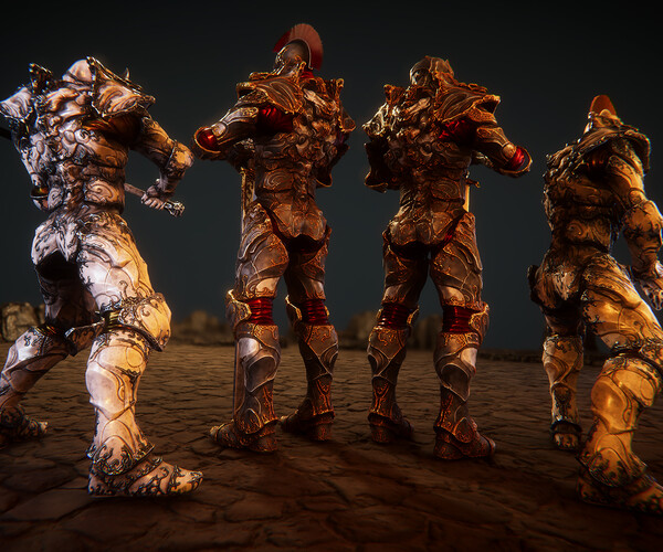 ArtStation - Iron guard | Game Assets