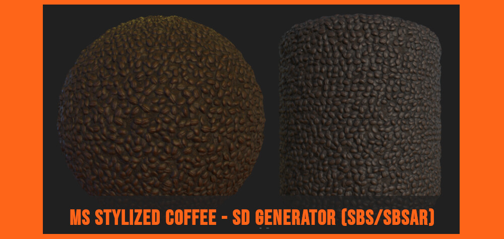 ArtStation - Stylized Coffee Generator | Game Assets