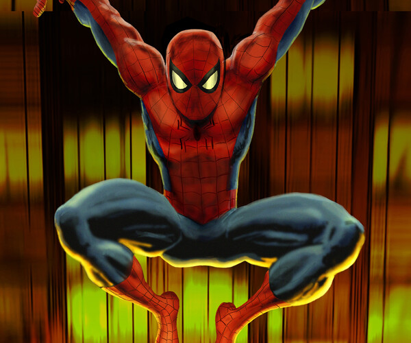 ArtStation - Spider-Man Drops By | Artworks