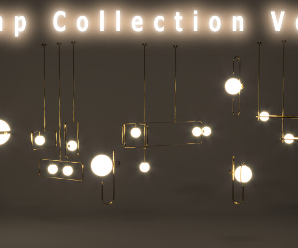 ArtStation - Lamp Collection Vol 02 | Resources