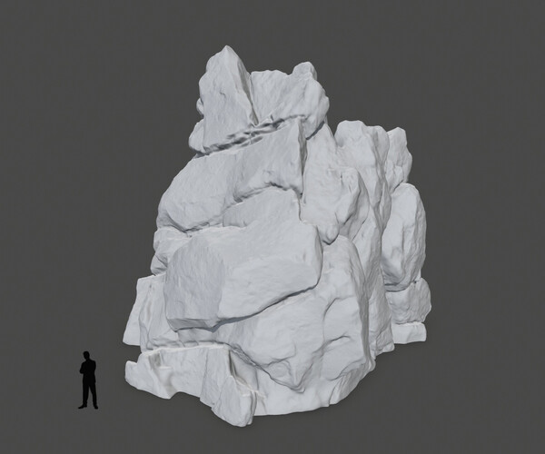 ArtStation - print rock 2 | Game Assets