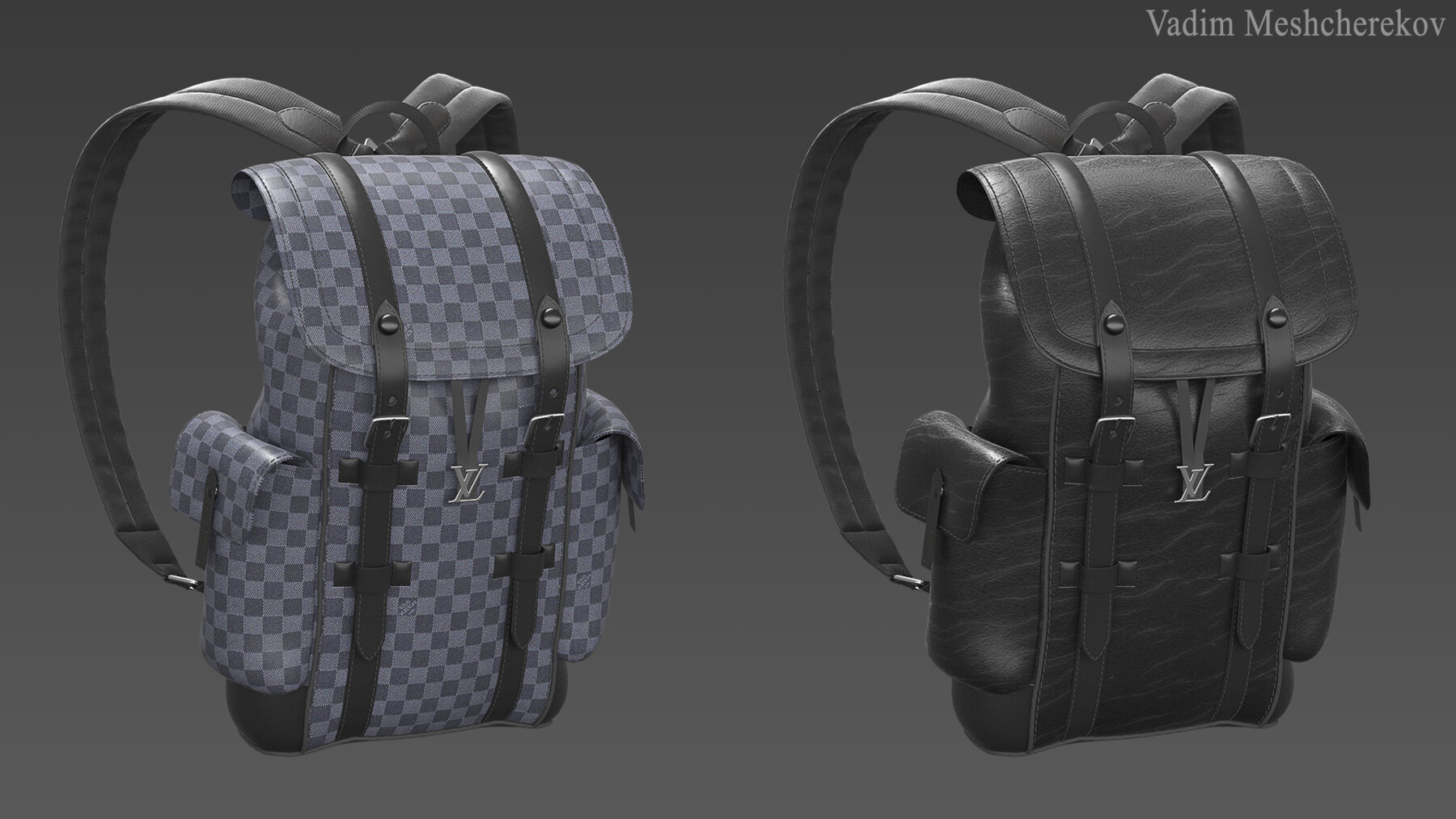 ArtStation - Backpack №2. Marvelous Designer / Clo 3D project +obj ...