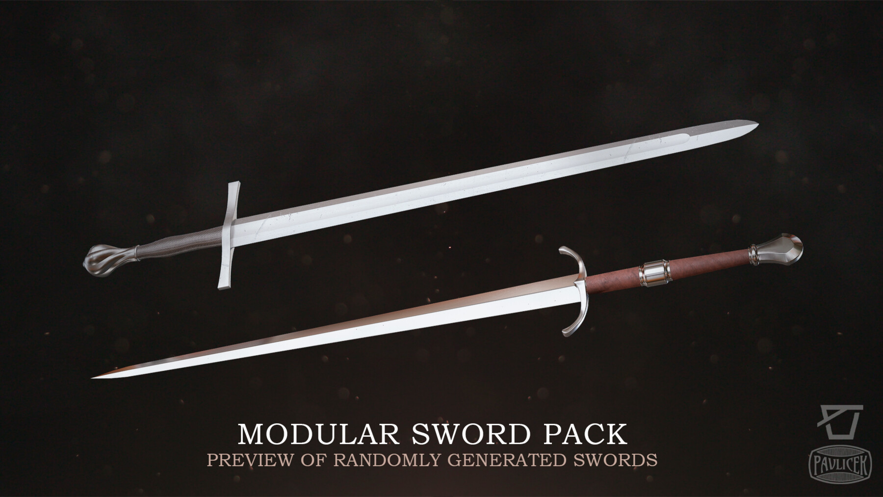 ArtStation - UE - Modular Swords Pack | Game Assets