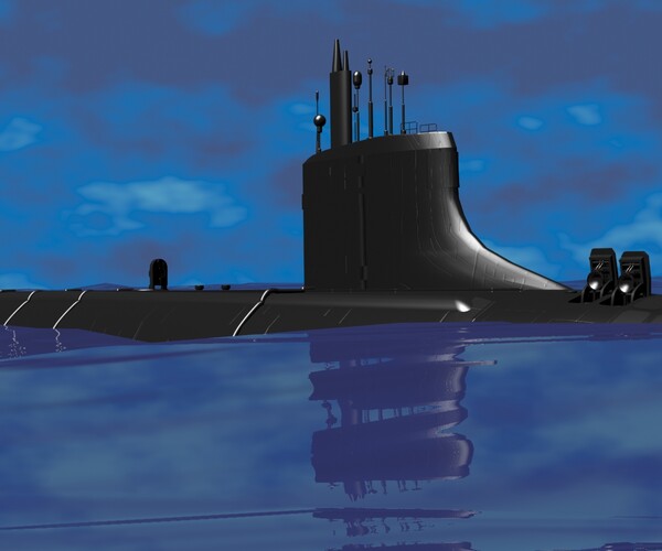 ArtStation - SeaWolf 3d model | Resources