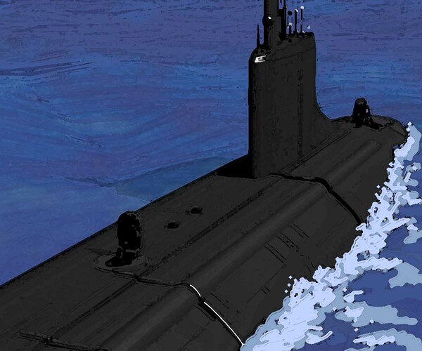 ArtStation - SeaWolf 3d model | Resources