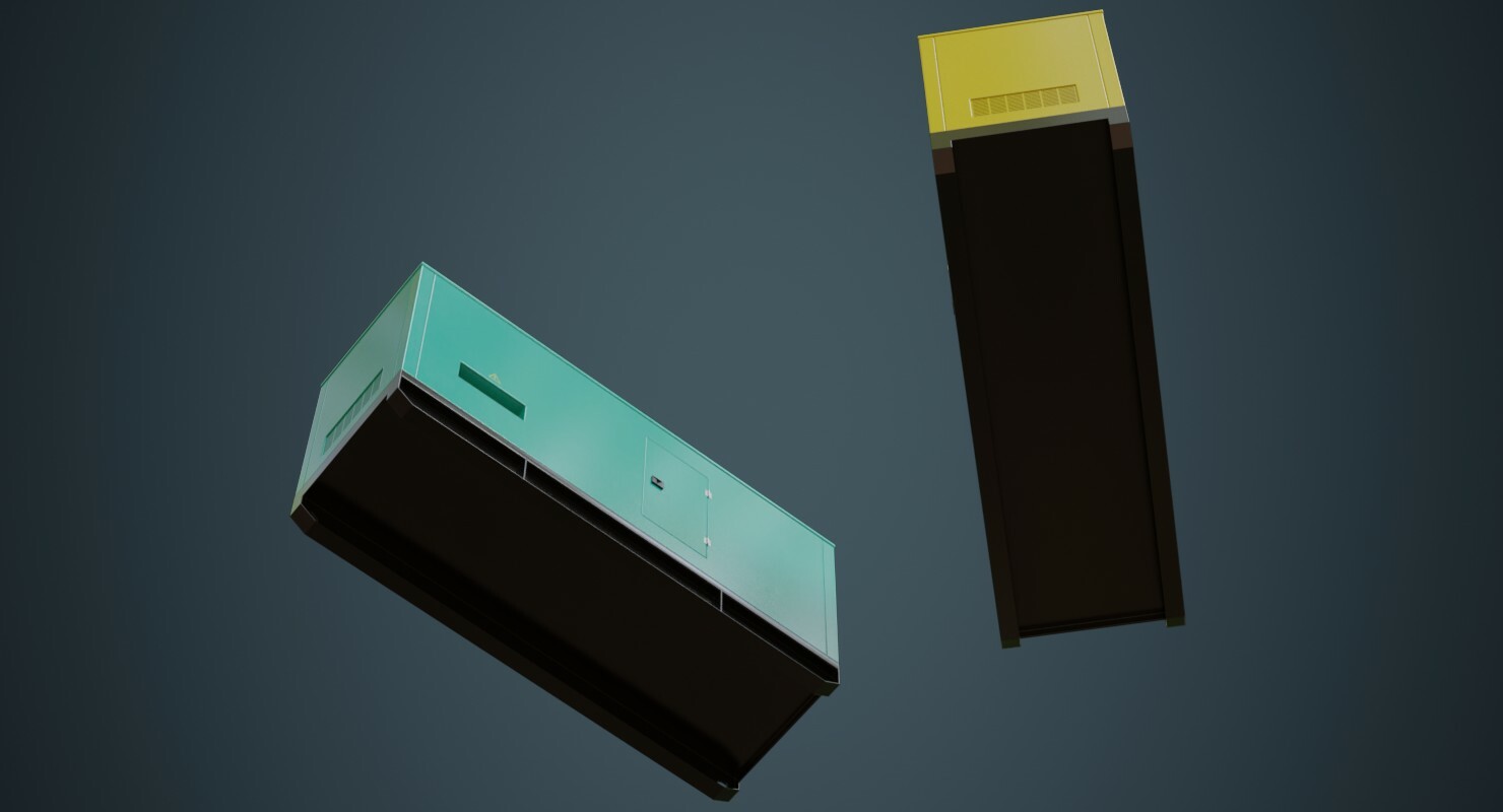 ArtStation - Generator 2A | Game Assets