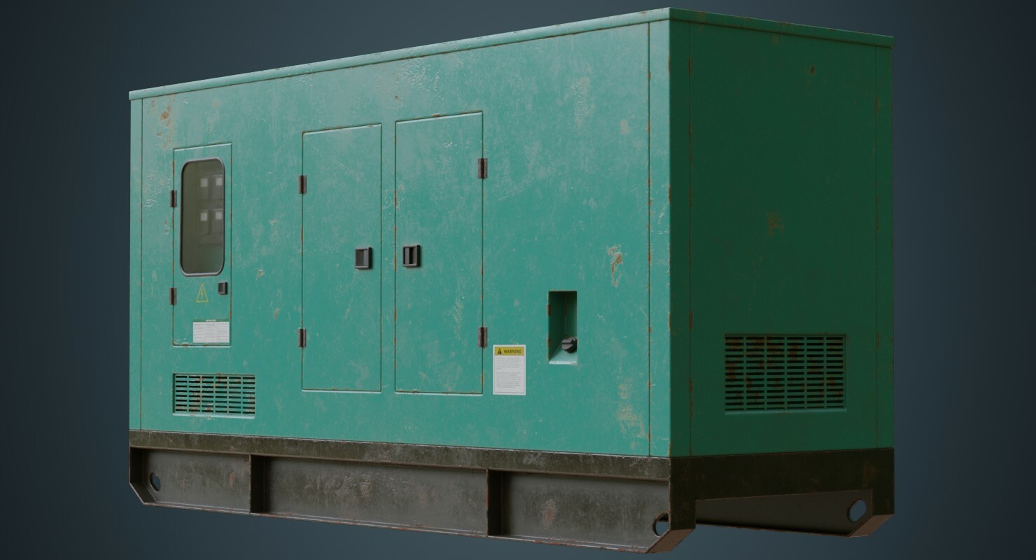 ArtStation - Generator 2B | Game Assets