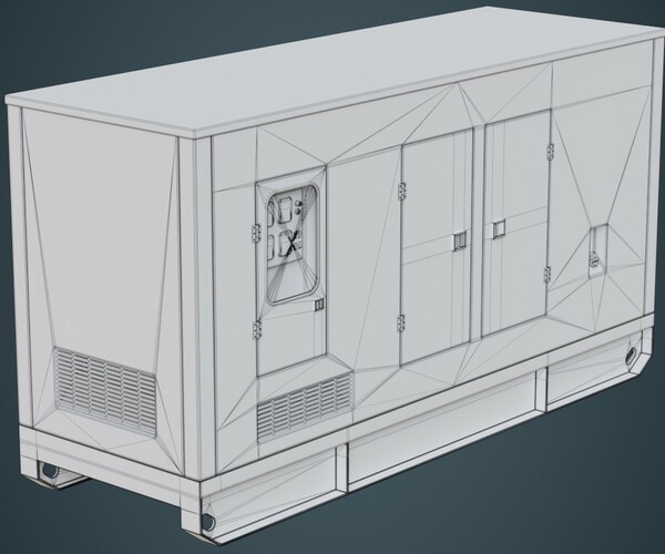 ArtStation - Generator 2B | Game Assets