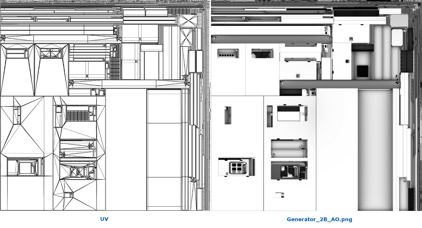 ArtStation - Generator 2B | Game Assets