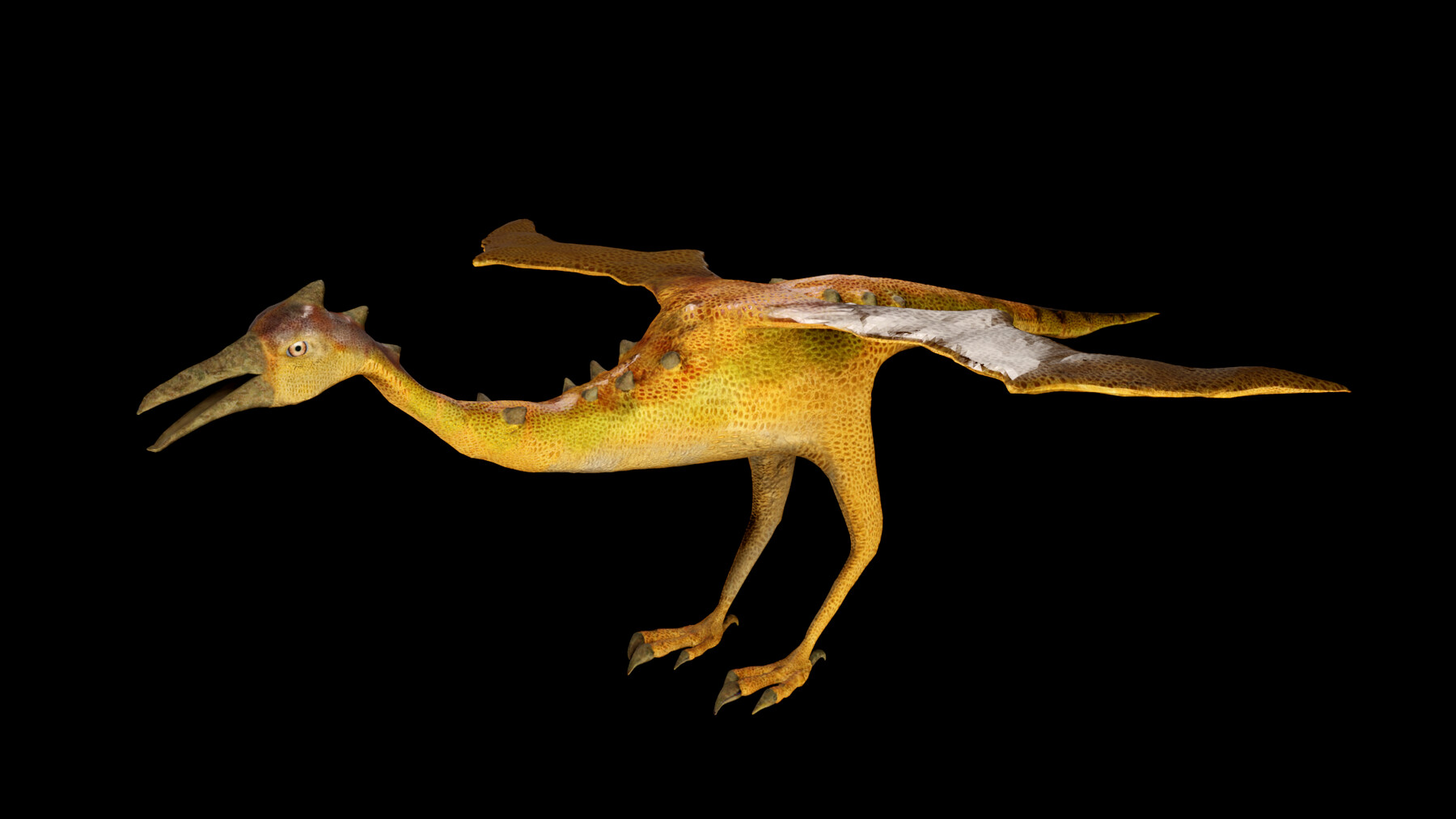 ArtStation - Dino yellow with wings | Resources