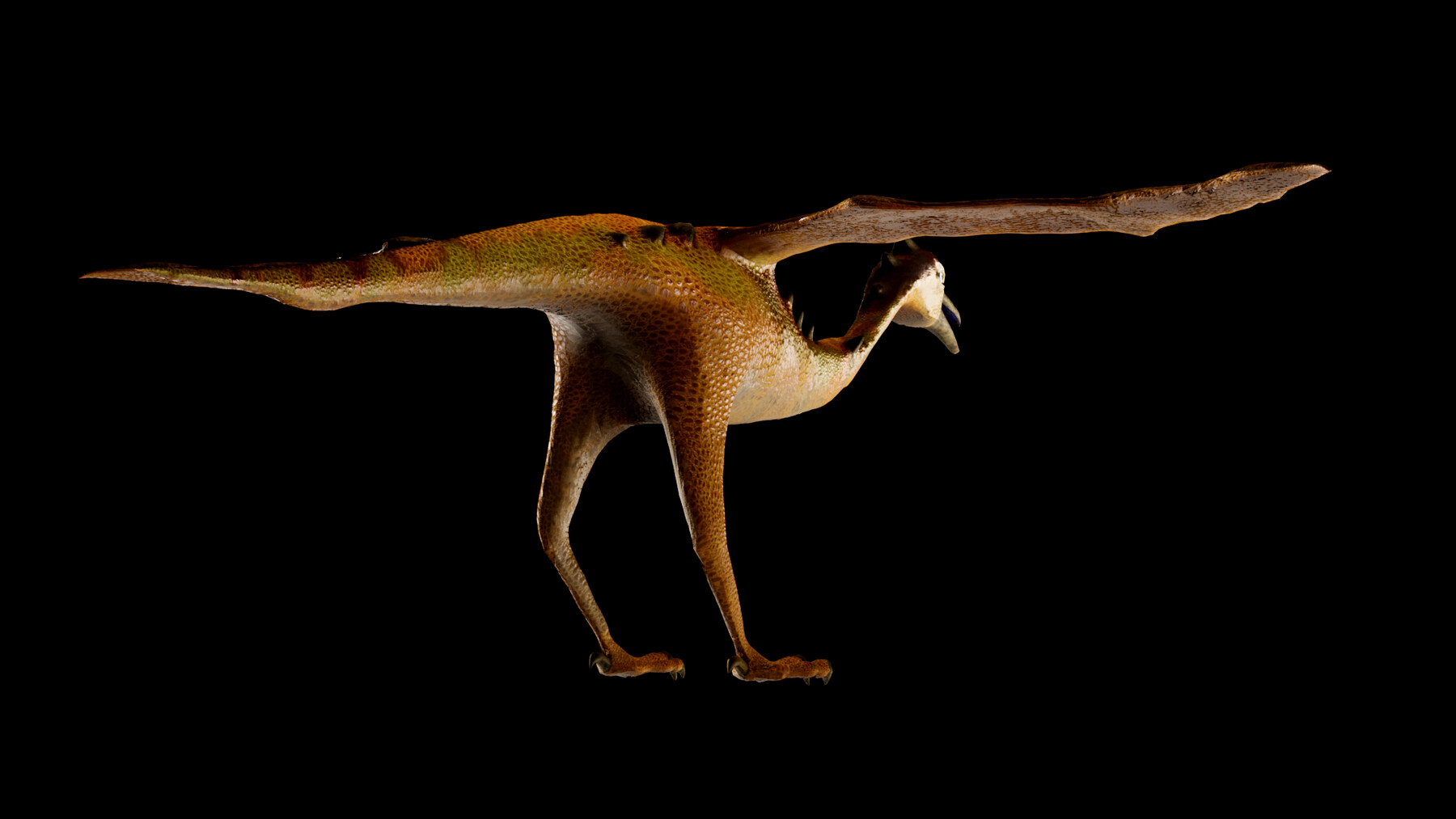 ArtStation - Dino yellow with wings | Resources