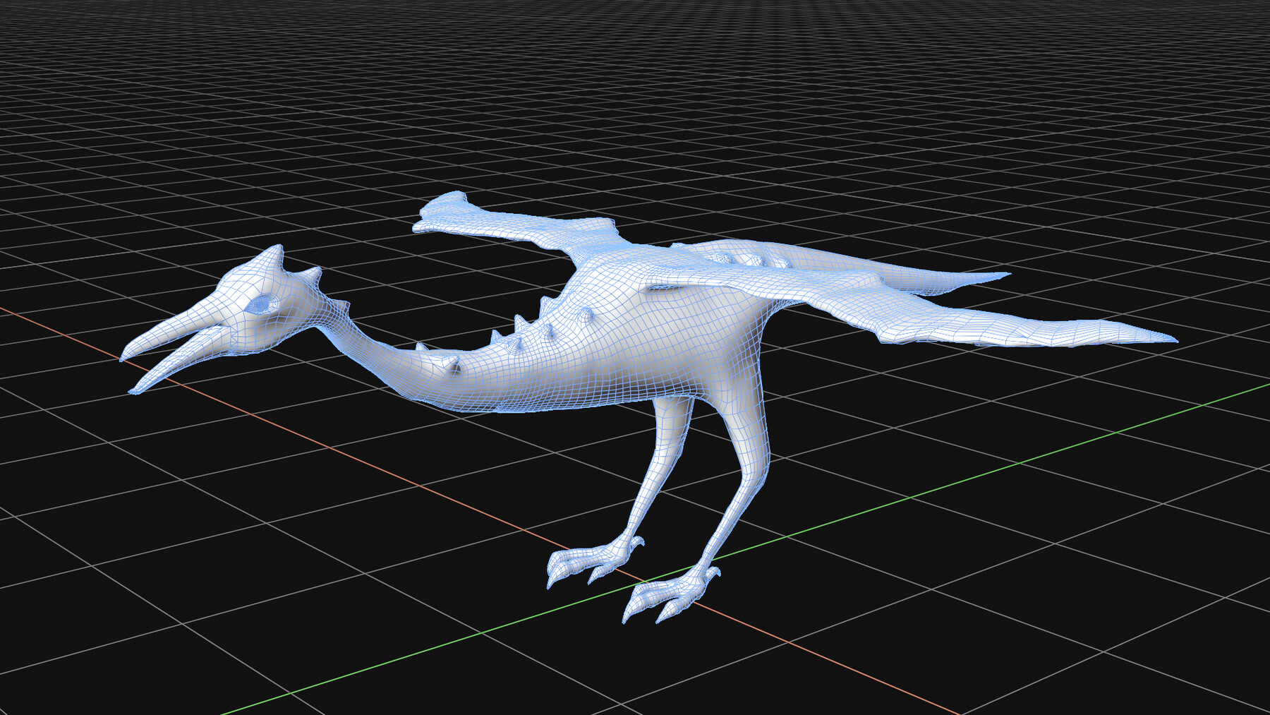 ArtStation - Dino yellow with wings | Resources