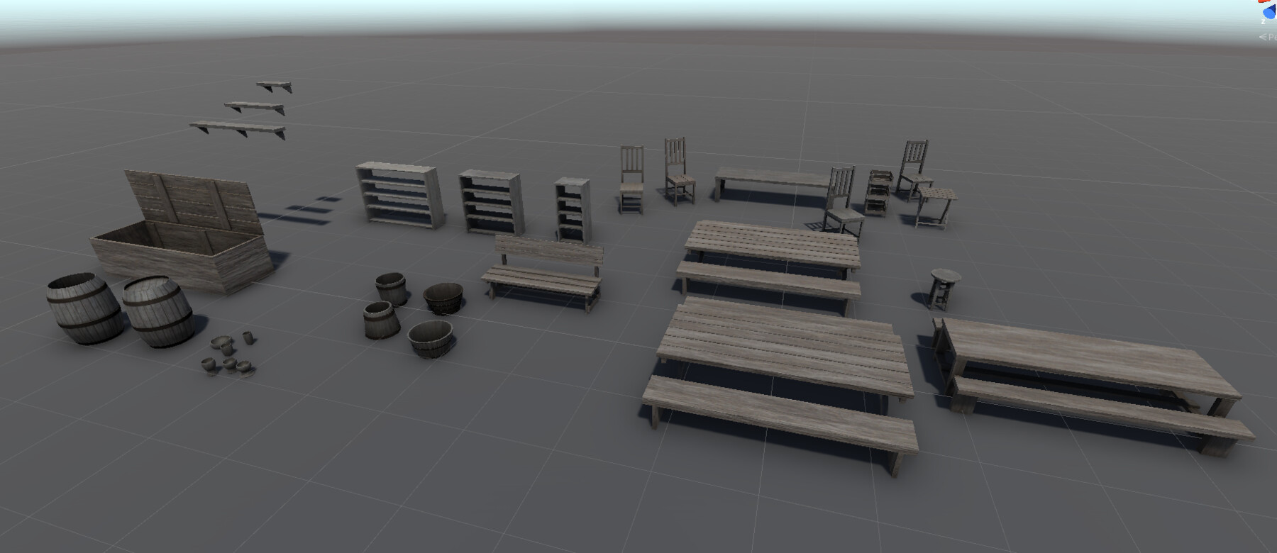 ArtStation - Wood Assets Bundle v1 to v4 | Game Assets