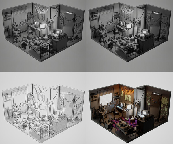 ArtStation - Concept Art Shader Pack for Unreal Engine 4 & 5 | Resources