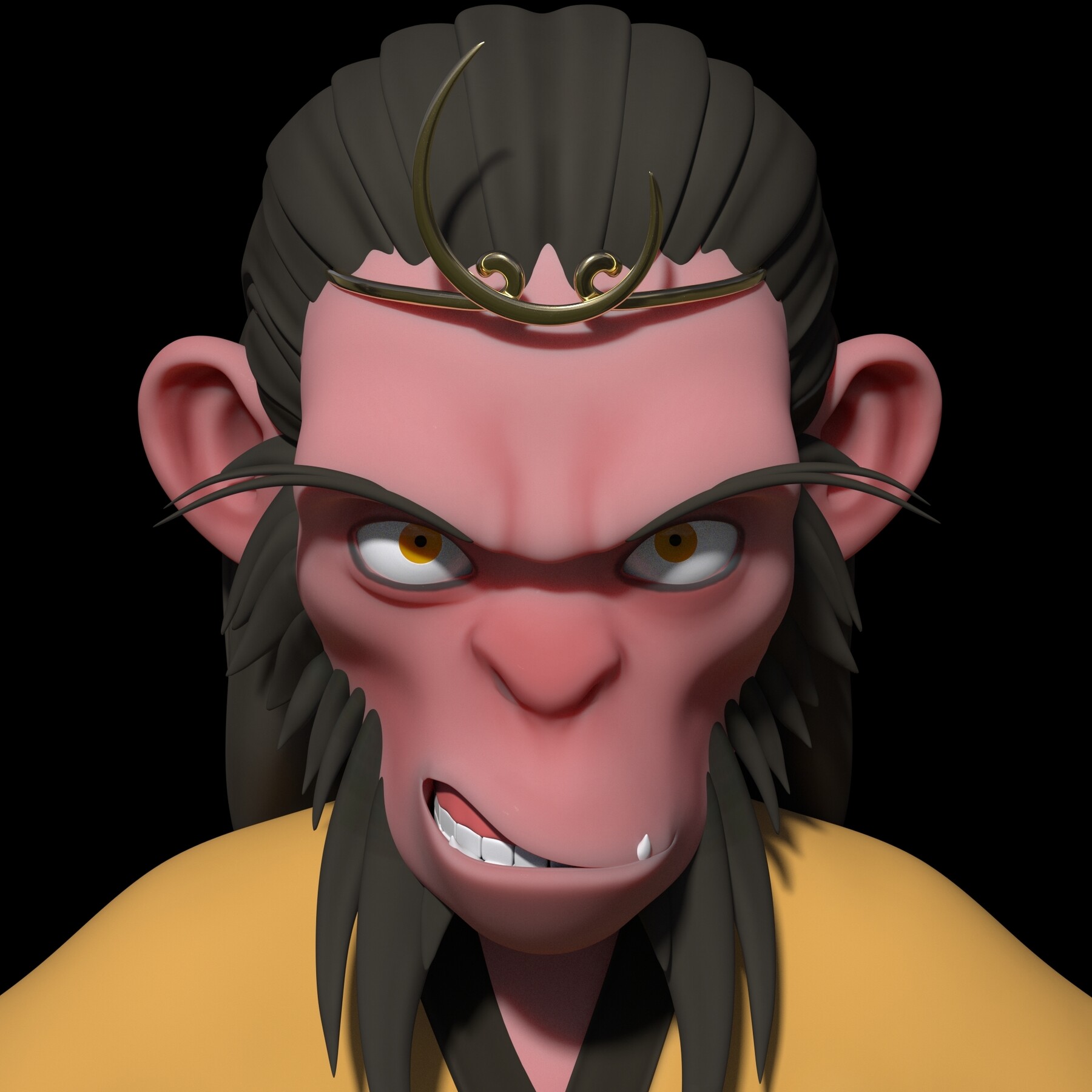 ArtStation - Game model monkey | Game Assets
