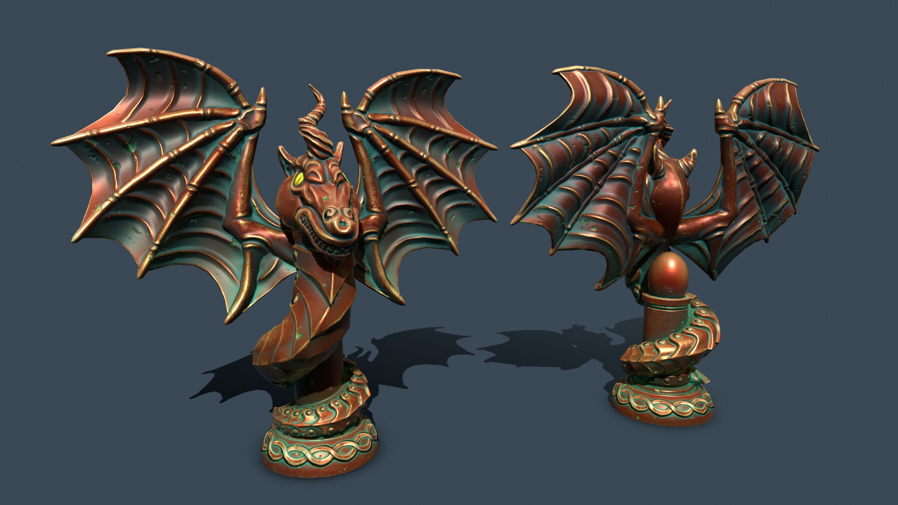 ArtStation - Fantasy statues 2 collection | Game Assets