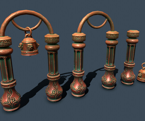 ArtStation - Fantasy statues 2 collection | Game Assets