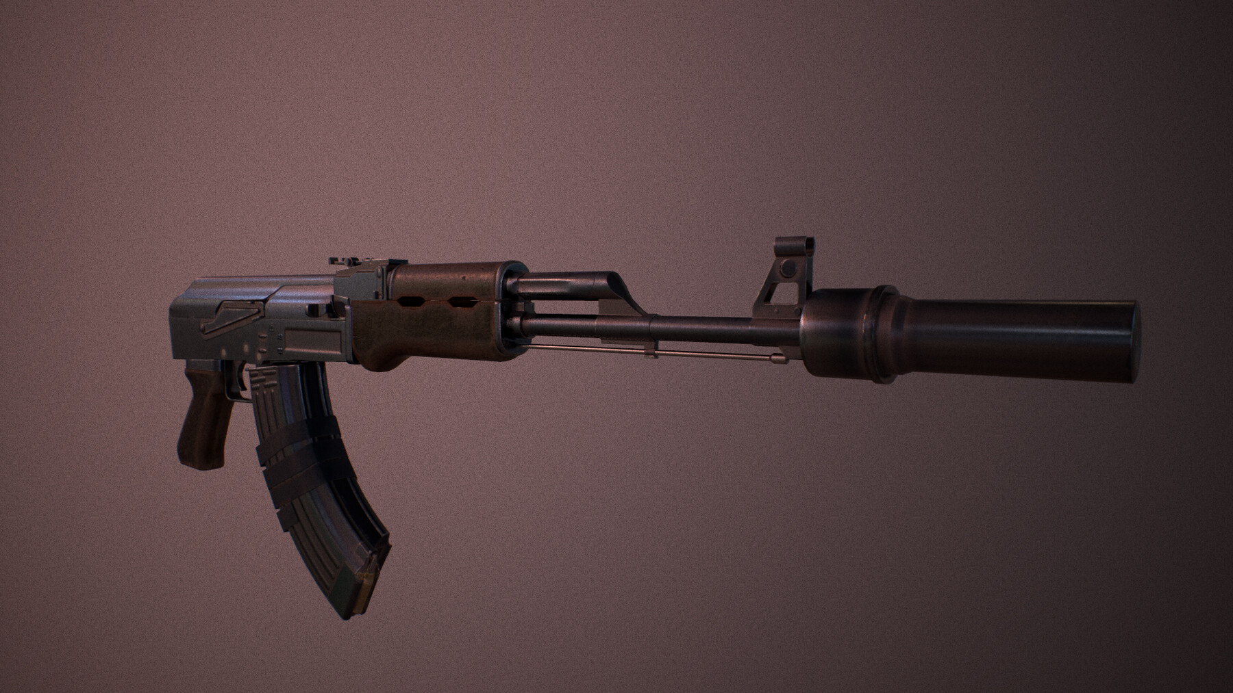 ArtStation - Moddable AK-47 | Resources