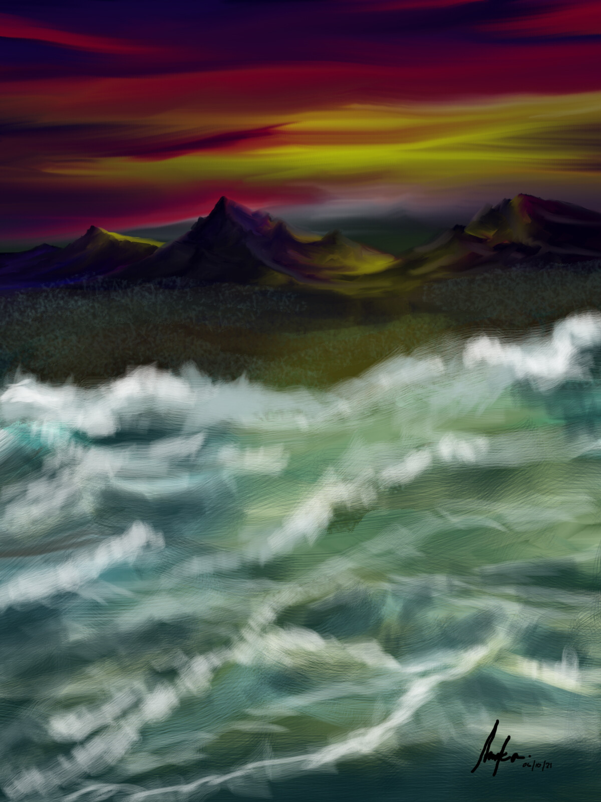 ArtStation - Chaotic Calmness | Artworks