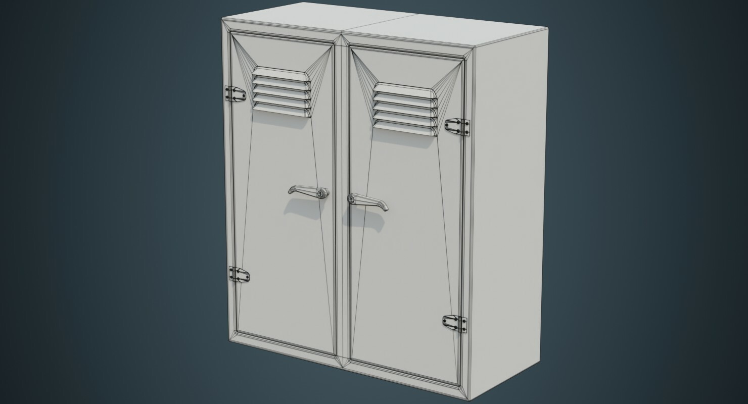 ArtStation - Locker 2A | Game Assets