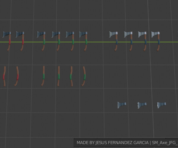 ArtStation - Axe 1 Pack | Game Assets