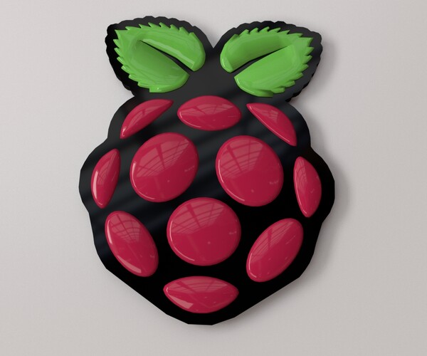 ArtStation - Raspberry Pi Logo | Resources