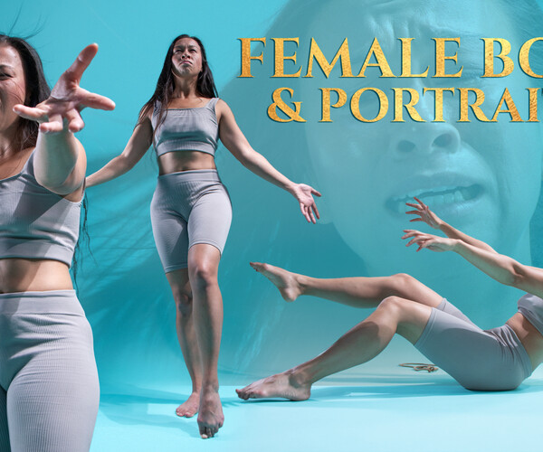 ArtStation - Female Body and Portraits vol. 2 - Photo Reference Pack ...