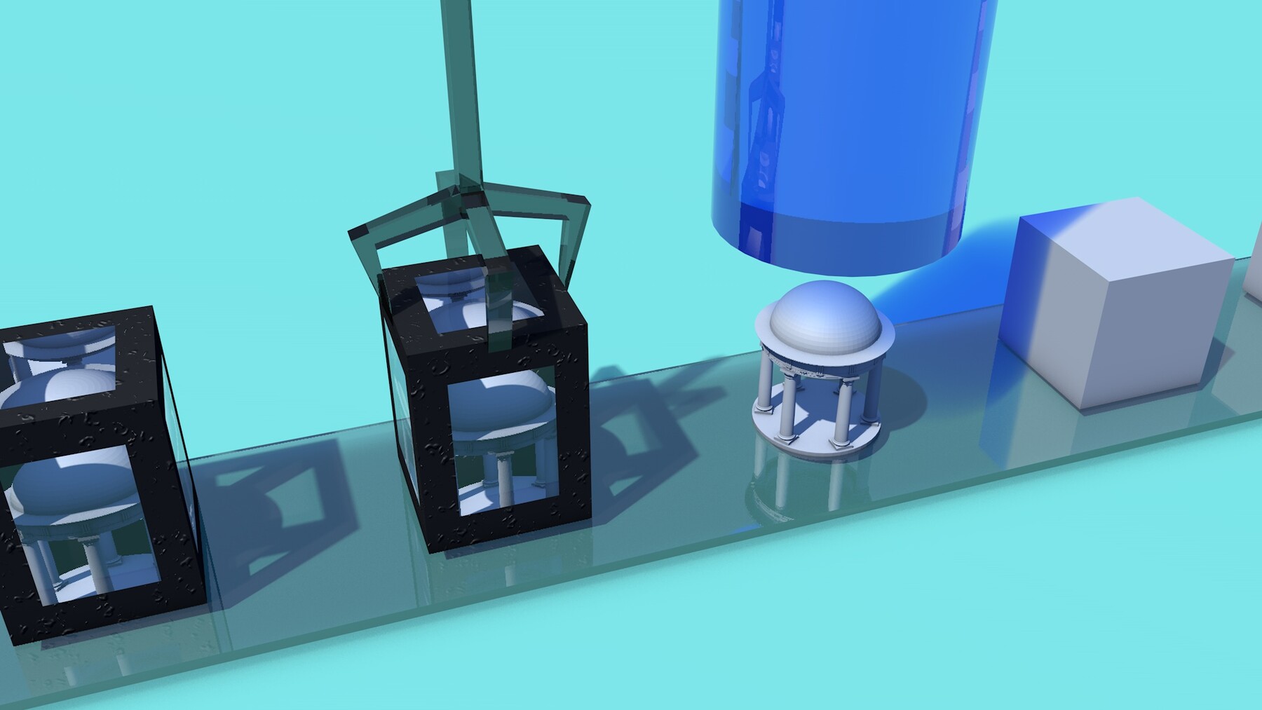 ArtStation - Streaming architecture | 3D animation Cinema 4D | Resources