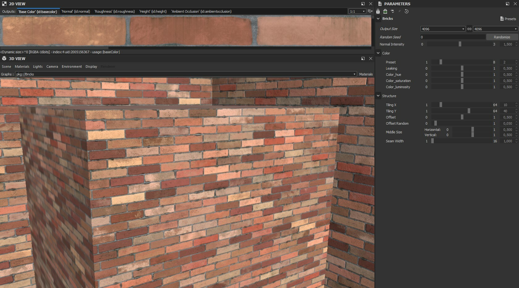 ArtStation - Brick (sbsar) | Resources