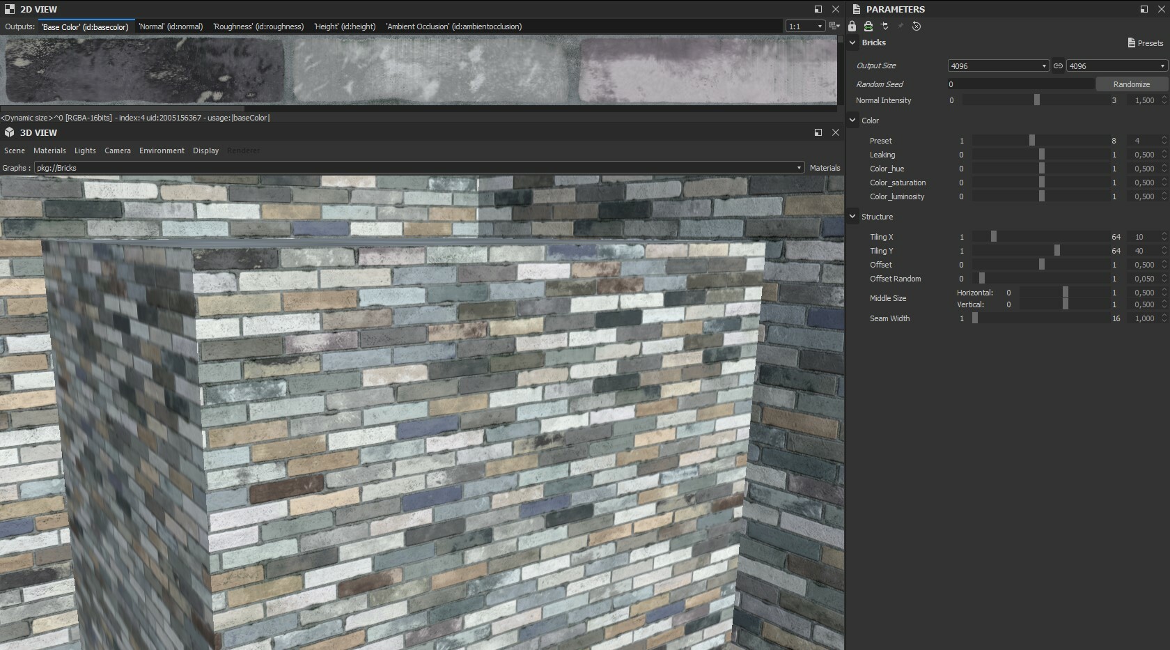 ArtStation - Brick (sbsar) | Resources