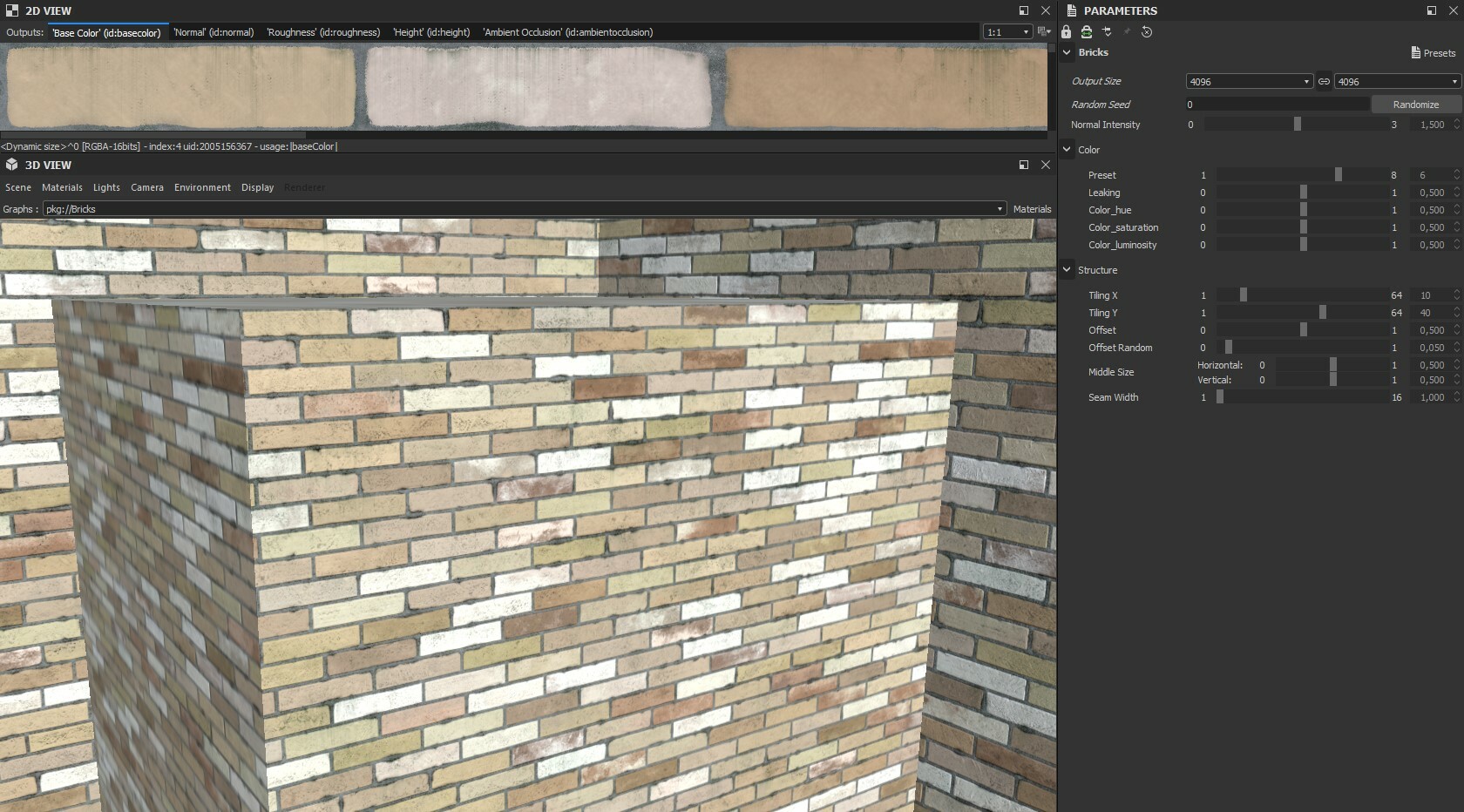 ArtStation - Brick (sbsar) | Resources