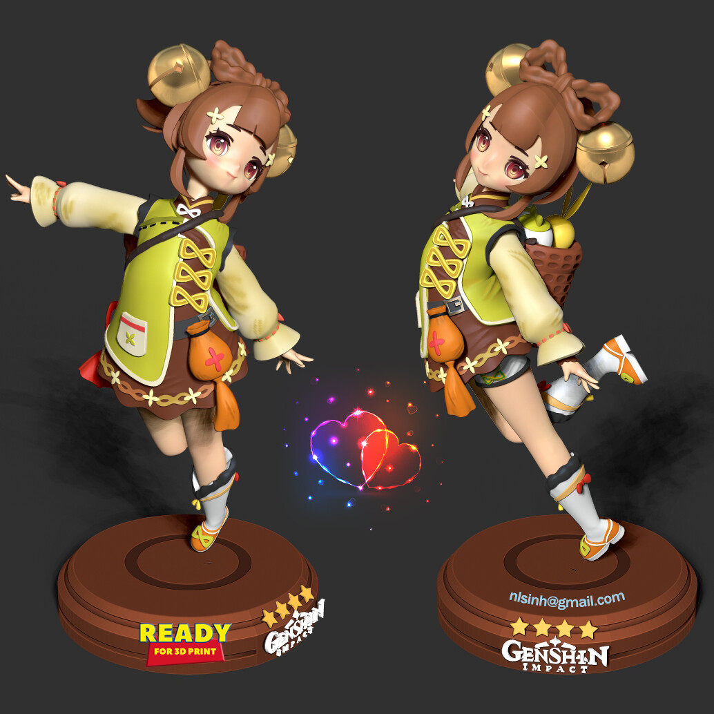 ArtStation - Yaoyao - Genshin Impact Fanart | Resources